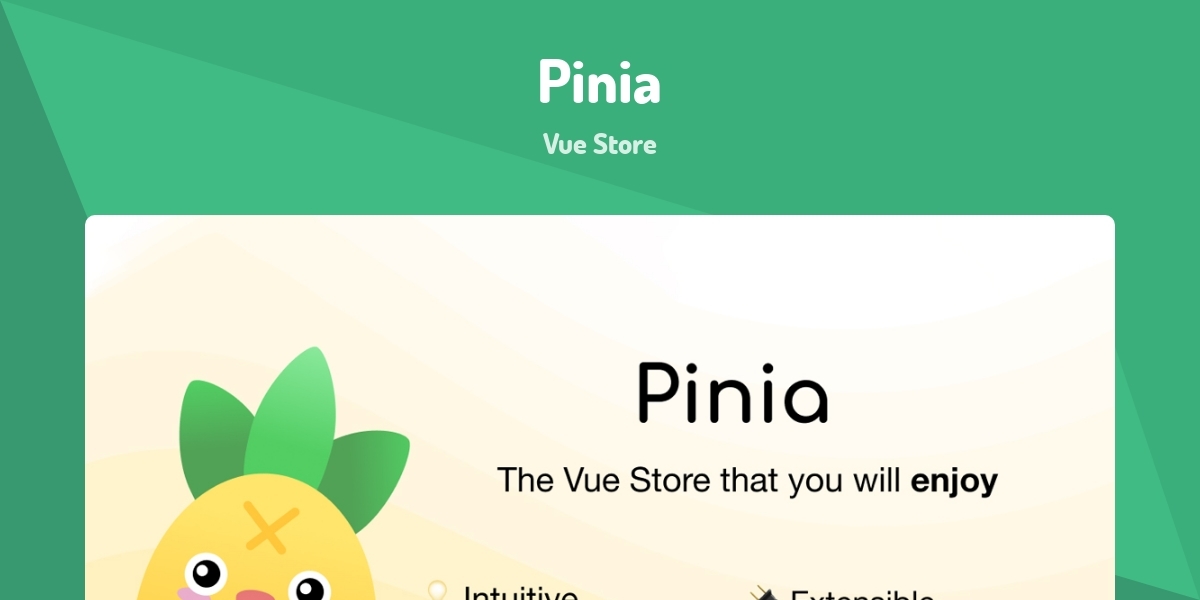 Pinia Vue Store Made With Vuejs